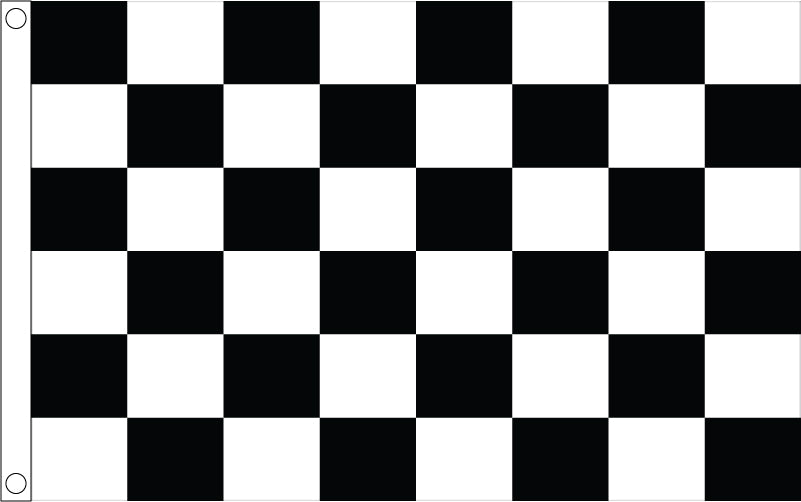 CHECKERED 3X5 FLAG – Poles and Holders