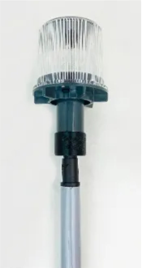 Red, White, Blue Solar Beacon – Poles and Holders